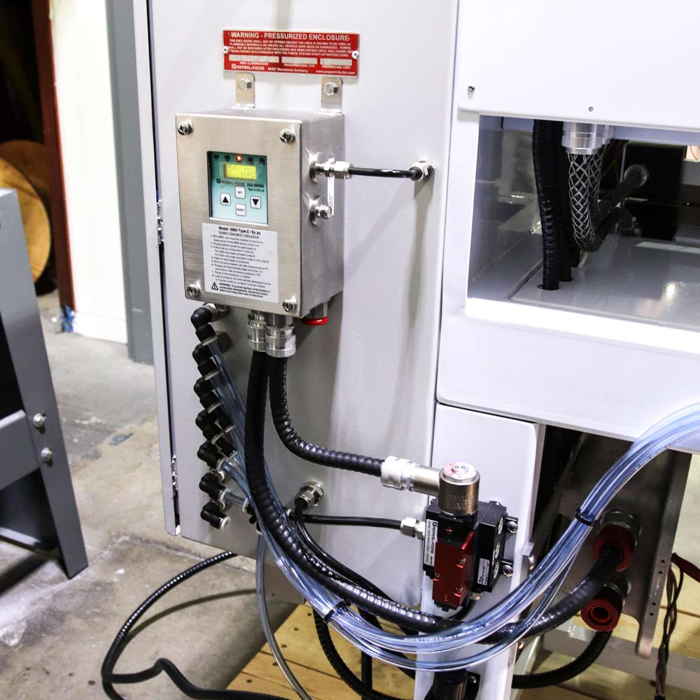 Explosion Proof Sealing Equipment - SorbentSystems.com